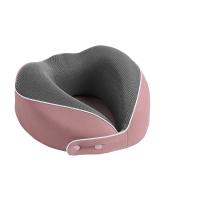 China Soft Memory Foam U Shape Neck Pillow for Comfortable Airplane Travel Customized Size for sale