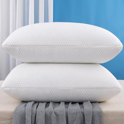 China Wedge Standard Pillows Shredded Memory Foam Set of 2 Pack for Side Back Stomach Sleeper for sale