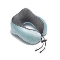 China Portable 0.5-1 Kg U-shaped Memory Foam Neck Pillow for Car Cervical Support Home Decor for sale
