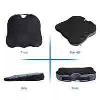 China Car Office Household Seat Cushion with Memory Foam Hip and Coccyx Support for sale