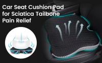 China Car Office Household Seat Cushion with Memory Foam Hip and Coccyx Support for sale