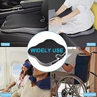 China Car Office Household Seat Cushion with Memory Foam Hip and Coccyx Support for sale