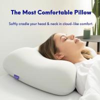 China Healthy Sleep Guaranteed with Cushion Lab's Deep Sleep Pillow Patented Cervical Shape for sale
