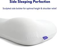 China Healthy Sleep Guaranteed with Cushion Lab's Deep Sleep Pillow Patented Cervical Shape for sale
