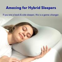 China Healthy Sleep Guaranteed with Cushion Lab's Deep Sleep Pillow Patented Cervical Shape for sale