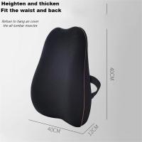 China Memory Foam Lumbar Protection Seat Cushion and Pillow Set for Office Home Car Travel for sale