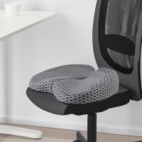 China Knitted Memory Foam Square Seat Cushion Pillow for Pressure Relief and Non-Slip Comfort for sale