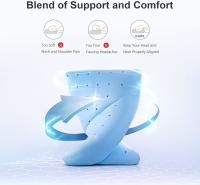 China Experience the Benefits of Memory Foam Pillows for Side Sleepers 2 Pack for sale