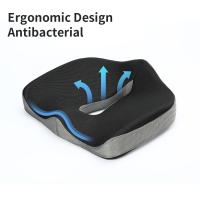 China Custom Non-Slip Memory Foam Cotton Seat Cushion Pillow for Pressure Relief Anti-Static for sale
