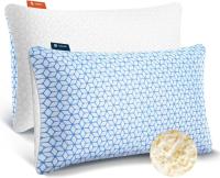 China Adjustable Queen Size Pillows 2 Pack Memory Foam Filling for Healthy Sleep Deep Sleep for sale