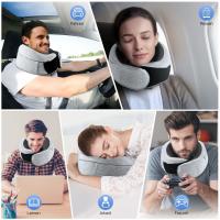 China Soft Neck Support Neck Pillow Cover Memory Foam Filling for Car Seat Airplane and More for sale