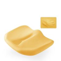 China Knitted Memory Foam Coccyx Seat Cushion and Pillow for Stadium Made of 100% Polyester for sale