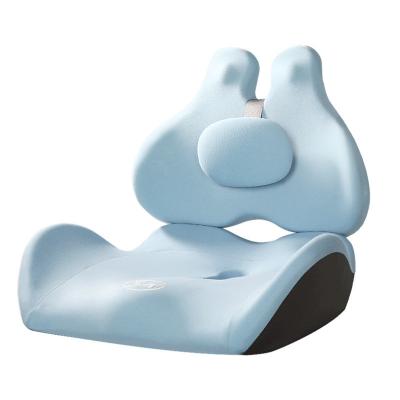 China Memory Foam Seat Cushion and Lumbar Pillows 100% Polyester Material for Pain Relief for sale