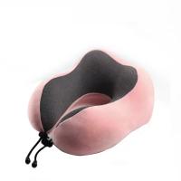 China Memory Foam U-Shape Travel Pillow with Customized Designs Hot Portable 26*26*14cm for sale