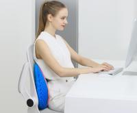China High Elasticity Lumbar Support Pillow Breathable TPE Seat Cushion 2kg is customized for sale
