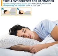 China Anti Dust Mite Cooling Gel Pillow Adjustable Bamboo Pillow for Side and Back Sleepers for sale