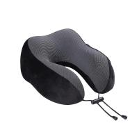 China Memory Foam Neck Pillow Set Anti-Static Soft Neck Support for Cars Planes and Offices for sale