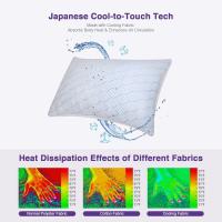 China Upgrade Your Sleep Experience with Our Adjustable Firmness Cooling Memory Foam Pillows for sale