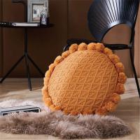 China High Density Foam Filling Knitted Throw Pillow Case for Sofa Bed Decor in Customized Color for sale