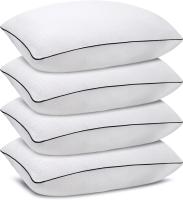China 4 Pack Luxury Hotel Pillows Wedge Design 1.5-2 Kg Perfect for Back and Side Sleepers for sale