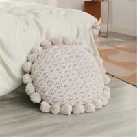 China High Density Foam Filling Knitted Throw Pillow Case for Sofa Bed Decor in Customized Color for sale