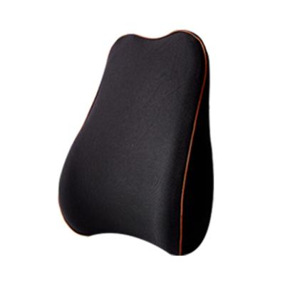 China Sample Memory Foam Ergonomic Lumbar Support Back Rest Pillow for Office Chair and Car Seat for sale