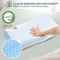 China Customized Cooling Memory Foam Bed Pillow for Side Back Stomach Sleepers Comfortable for sale