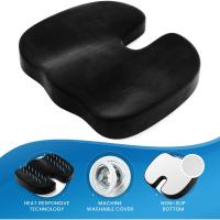 China Comfortable Sitting Solution Memory Foam Seat Cushion for Office/Chair/Car/Wheelchair for sale