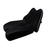 China Customized Mesh Fabric Car Seat Back Support Cushion Sets Extendable Strap for Durability for sale
