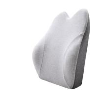 China Removable and Washable Memory Foam Back Cushion for Office Chair Customized Label Logo for sale