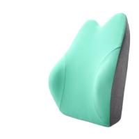 China Removable and Washable Memory Foam Back Cushion for Office Chair Customized Label Logo for sale