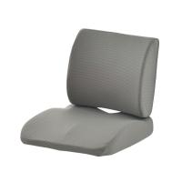 China Washable Cover Ventilated Mesh Car Seat Back Support with Lumbar Pillow and Cushion Sets for sale