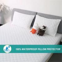 China Double Anti-feather Protection and Waterproof Zipper Customized Color Woven Pillowcase for sale