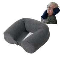 China Ergonomic U-Shape Memory Foam Travel Pillow for Airplane Neck and Shoulder Support for sale