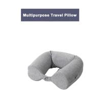 China Ergonomic U-Shape Memory Foam Travel Pillow for Airplane Neck and Shoulder Support for sale