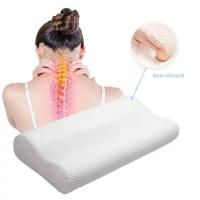 China Custom Contour Orthopedic Wave Almohada Memory Foam Bed Pillow for Sleeping Hot Item for sale