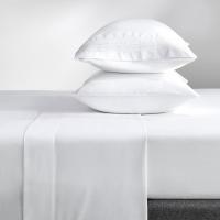 China Embroidered White Pillow Cases for Wedge Pillows Set of 2 Envelope Closure Not Included for sale