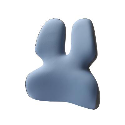 China Comfortable Fixed Waist Pillow Memory Foam Back Rest Support Cushion for Lumbar Chair for sale