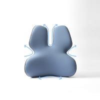 China Comfortable Fixed Waist Pillow Memory Foam Back Rest Support Cushion for Lumbar Chair for sale