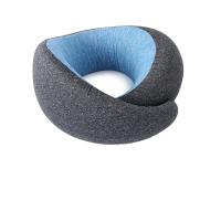 China Portable Memory Foam Cotton Travel Neck Pillow Anti-Static Neck Support for Office Rest for sale
