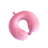China Anti-Static Airplane Travel U Shaped Memory Foam Neck Pillow Comfortable Washable for sale