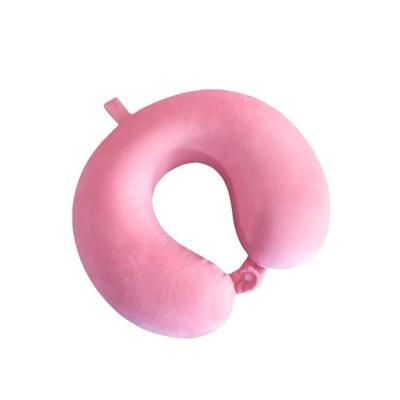 China Anti-Static Airplane Travel U Shaped Memory Foam Neck Pillow Comfortable Washable for sale