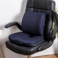 China Portable Memory Foam Back Support Pillow for Office Chair Slow Rebound Lumbar Cushion for sale
