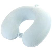 China Customized Logo U-Shape Memory Foam Neck Pillow for Comfortable Travel and Massage for sale