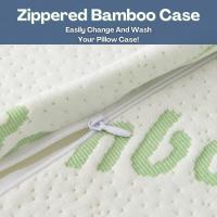 China Get Rid of Neck Pain Snoring and Asthma with Bamboo Pillow King Shredded Memory Foam for sale