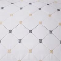 China Anti-Decubitus JOURM Hotel Pillow White Quilted Elastic Soft Living Room Mesh Pillow for sale