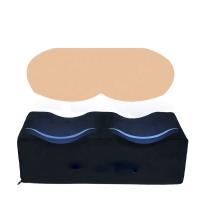 China Knitted Chair Cushion with Memory Foam Post Surgery Recovery BBL Butt Shape Pillow for sale
