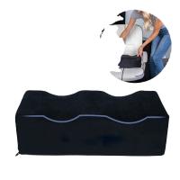 China Knitted Chair Cushion with Memory Foam Post Surgery Recovery BBL Butt Shape Pillow for sale