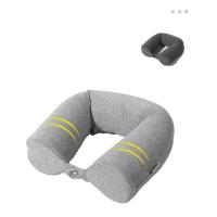China Lightweight and Supportive Memory Foam U-Shaped Neck Pillow for Comfortable Traveling for sale