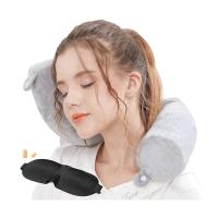 China Lightweight and Supportive Memory Foam U-Shaped Neck Pillow for Comfortable Traveling for sale